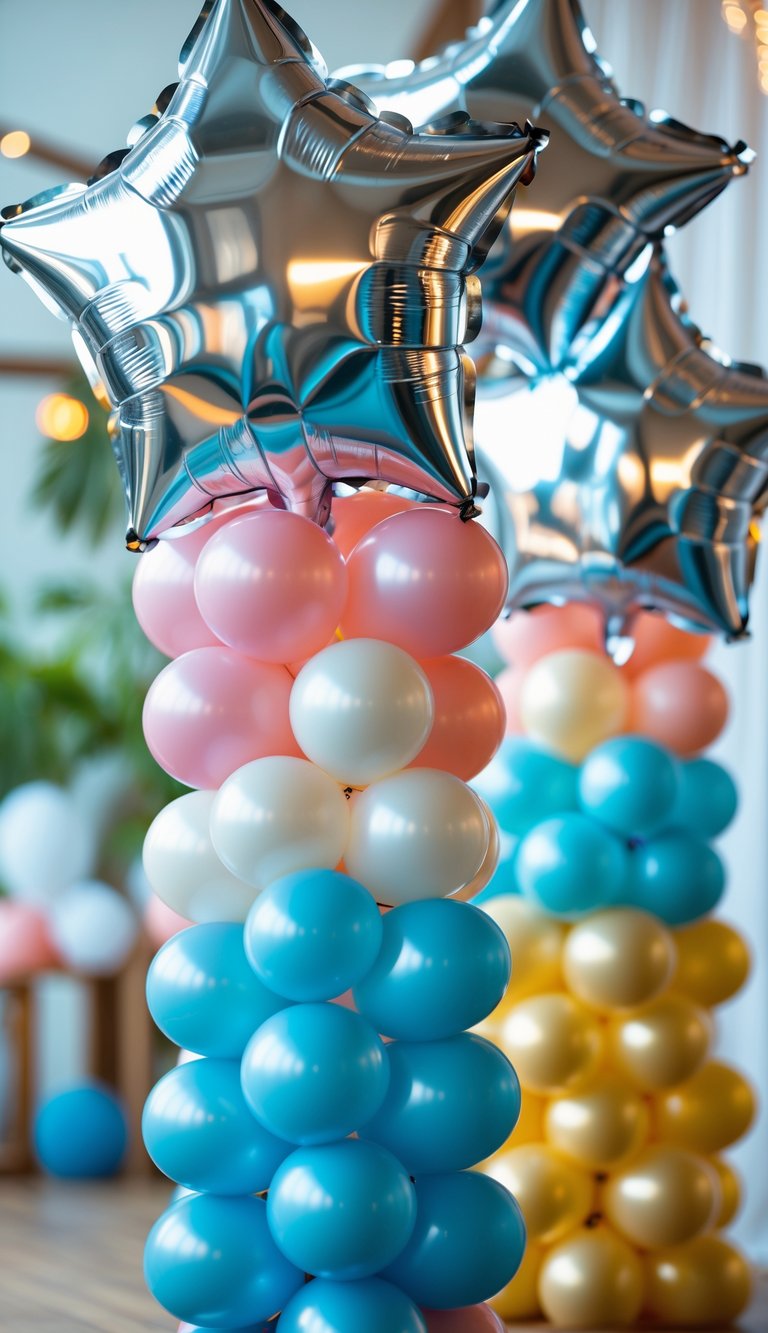 13 Gorgeous Balloon Pillars Decor Ideas to Delight Your Guests ...