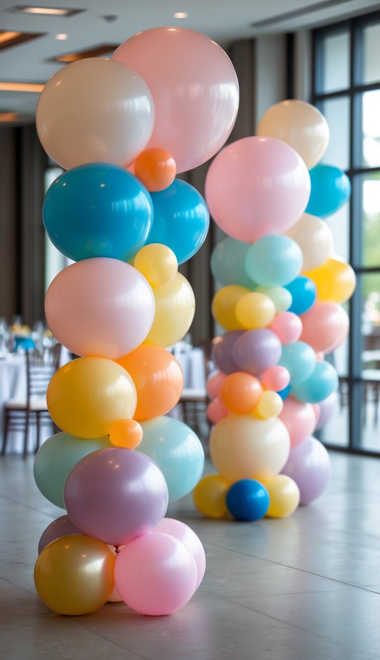 13 Gorgeous Balloon Pillars Decor Ideas to Delight Your Guests ...