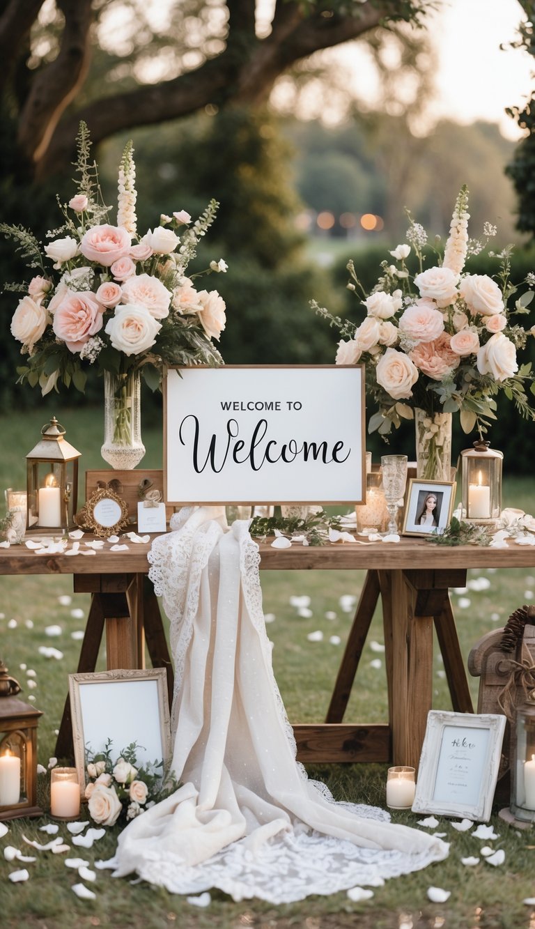 15 Wedding Entry Table Decor Ideas to Impress Your Guests - WithLoveLive
