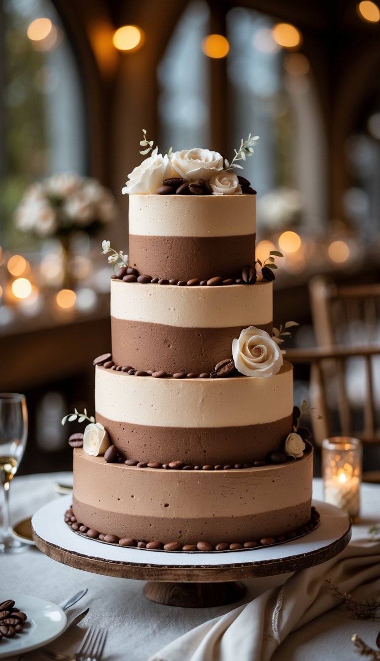 17 Gorgeous Mocha Wedding Theme Ideas - WithLoveLive