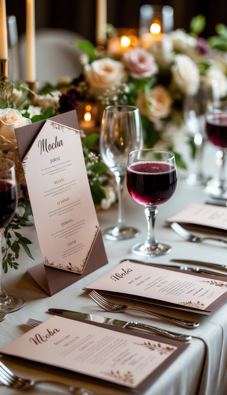 17 Gorgeous Mocha Wedding Theme Ideas - WithLoveLive