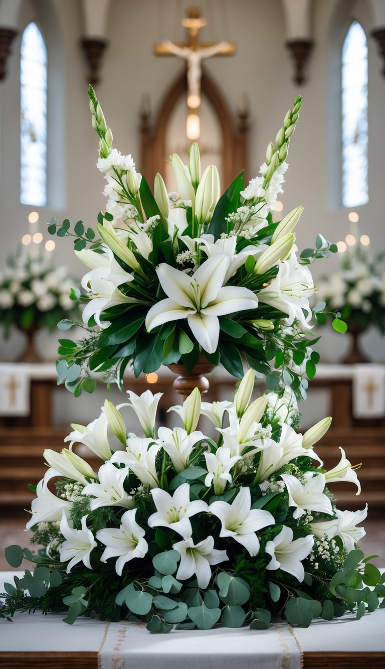 15 Stylish Church Flower Arrangement Ideas - WithLoveLive