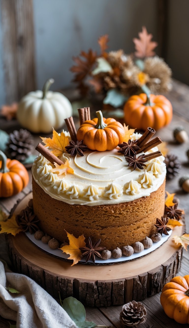 17 Stunning Fall Wedding Cake Designs - WithLoveLive