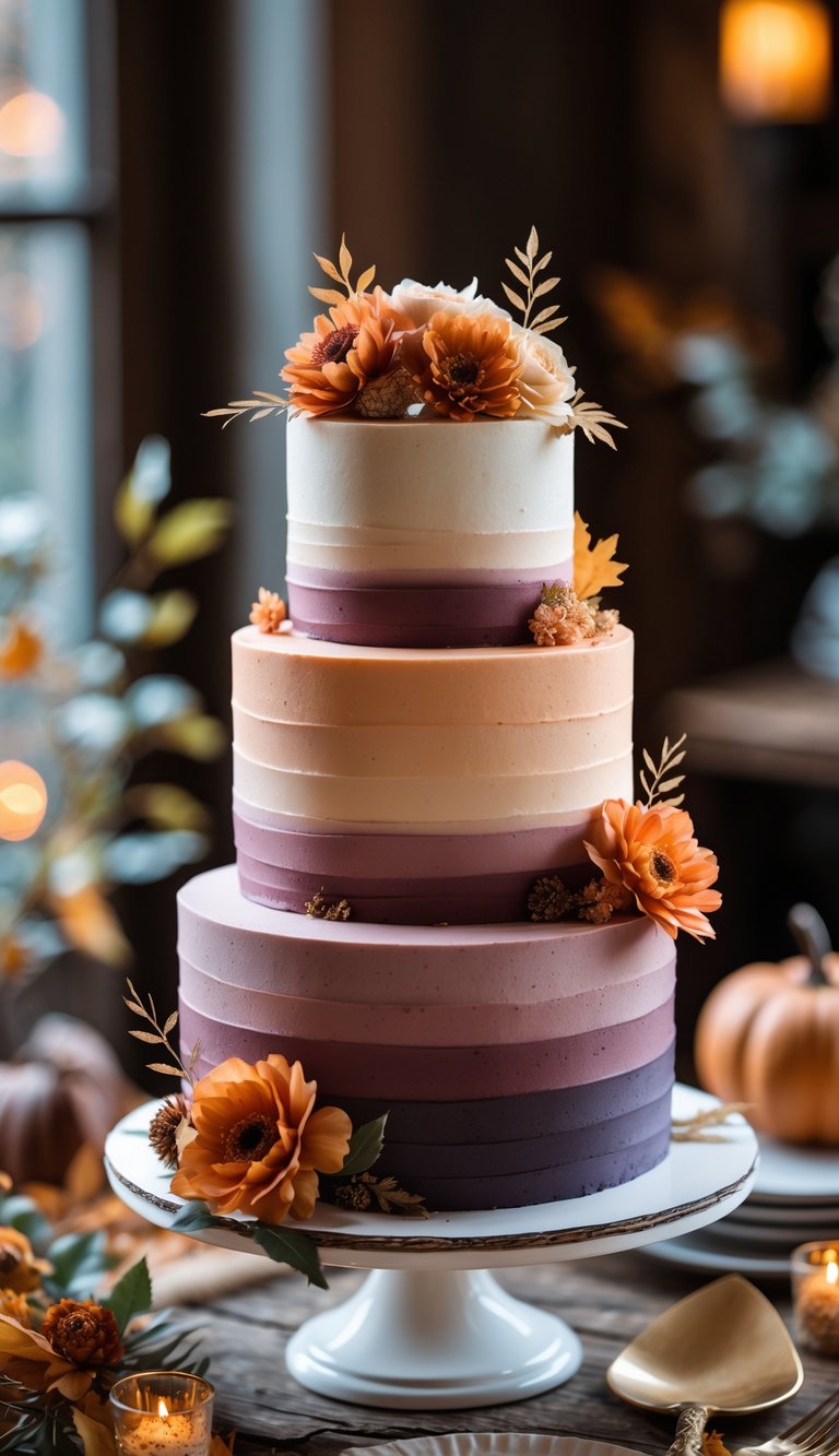 17 Stunning Fall Wedding Cake Designs - WithLoveLive