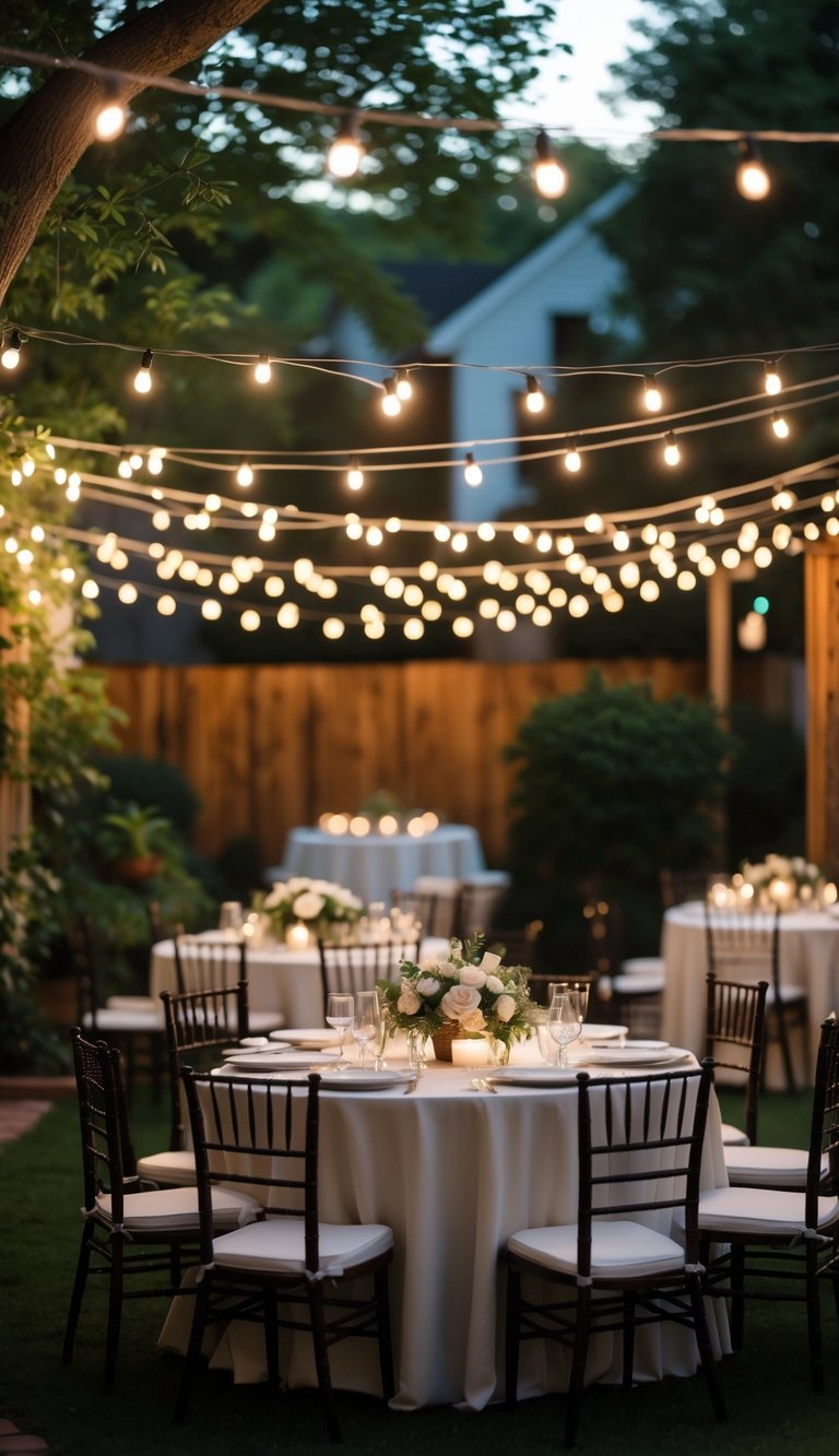 20 Small Backyard Wedding Reception Ideas - WithLoveLive