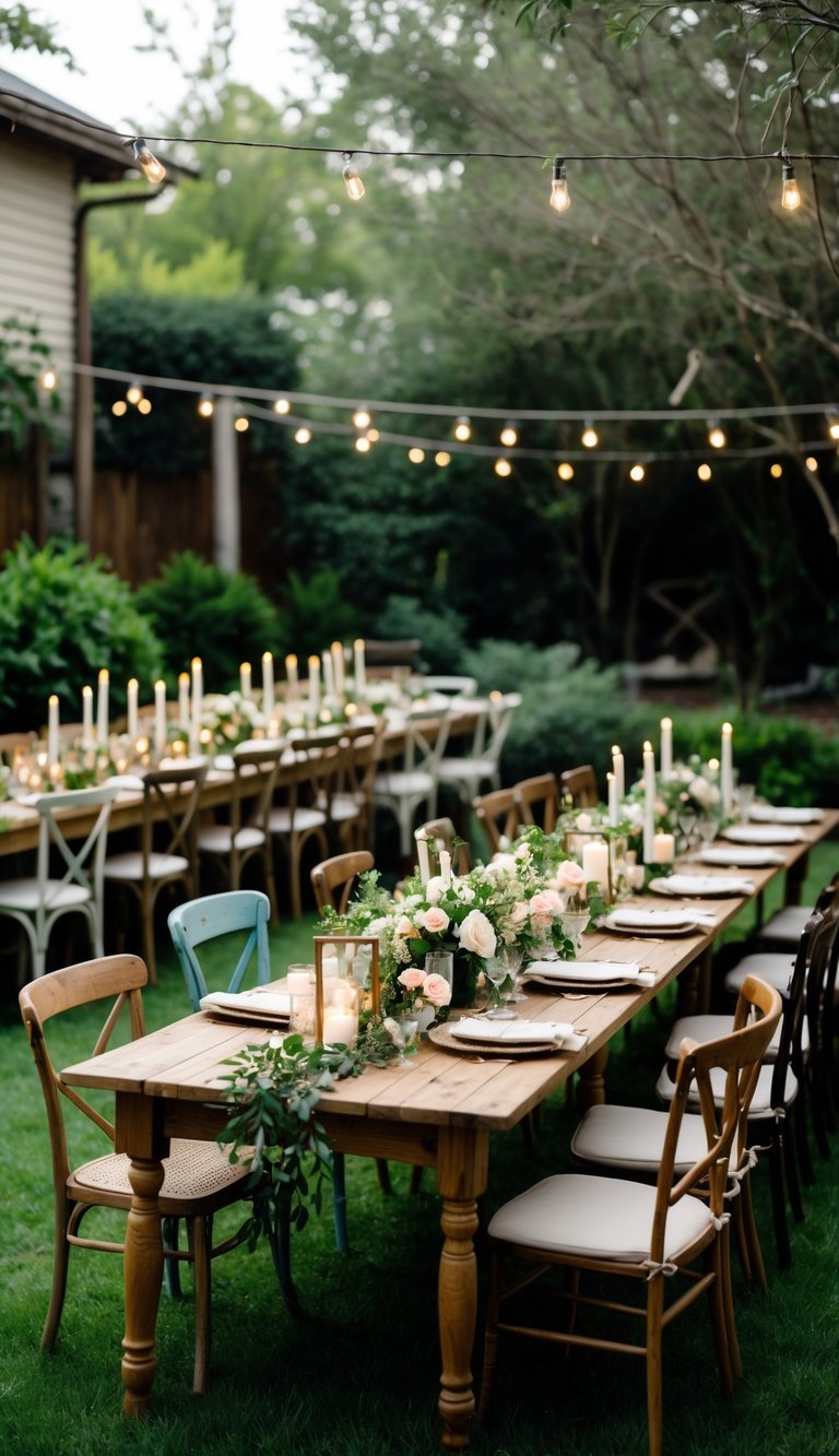 20 Small Backyard Wedding Reception Ideas - WithLoveLive