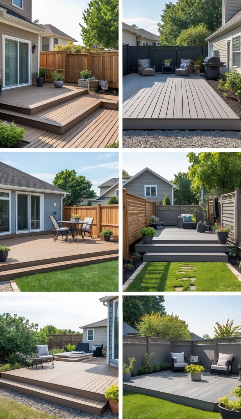 18 Ground-Level Deck Design Ideas on a Budget | Mummy Time