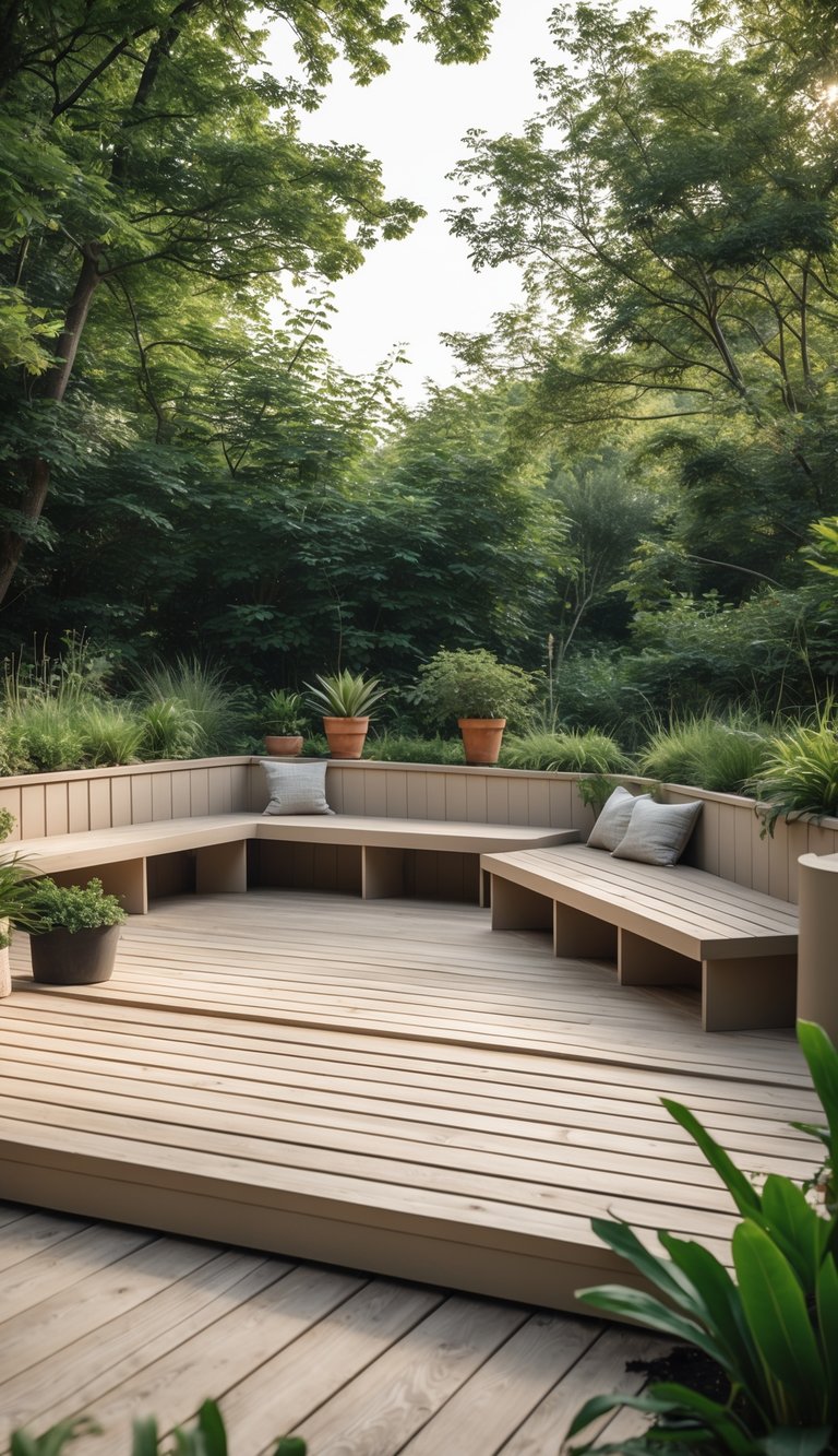 18 Ground-Level Deck Design Ideas on a Budget | Mummy Time