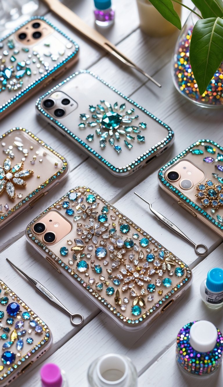 15 Easy DIY Rhinestone Craft Ideas - WithLoveLive