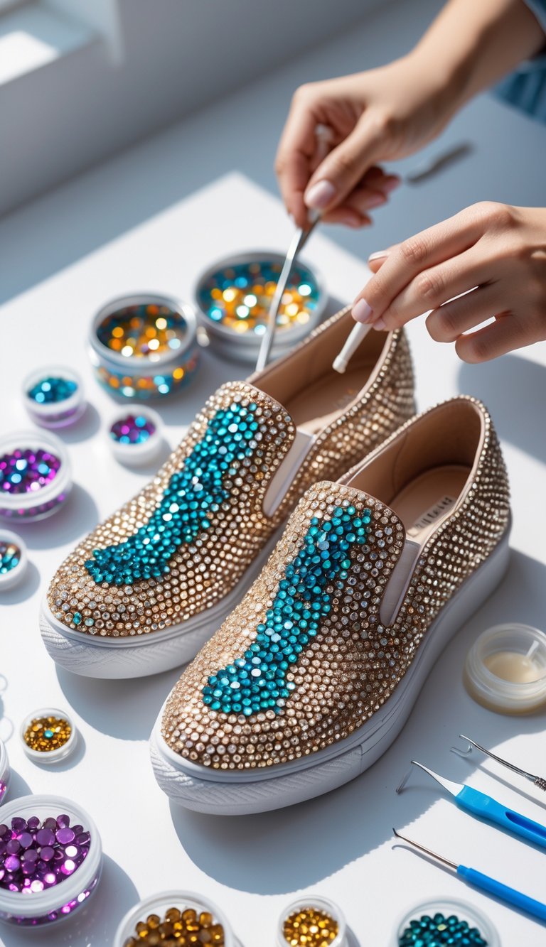 15 Easy DIY Rhinestone Craft Ideas - WithLoveLive