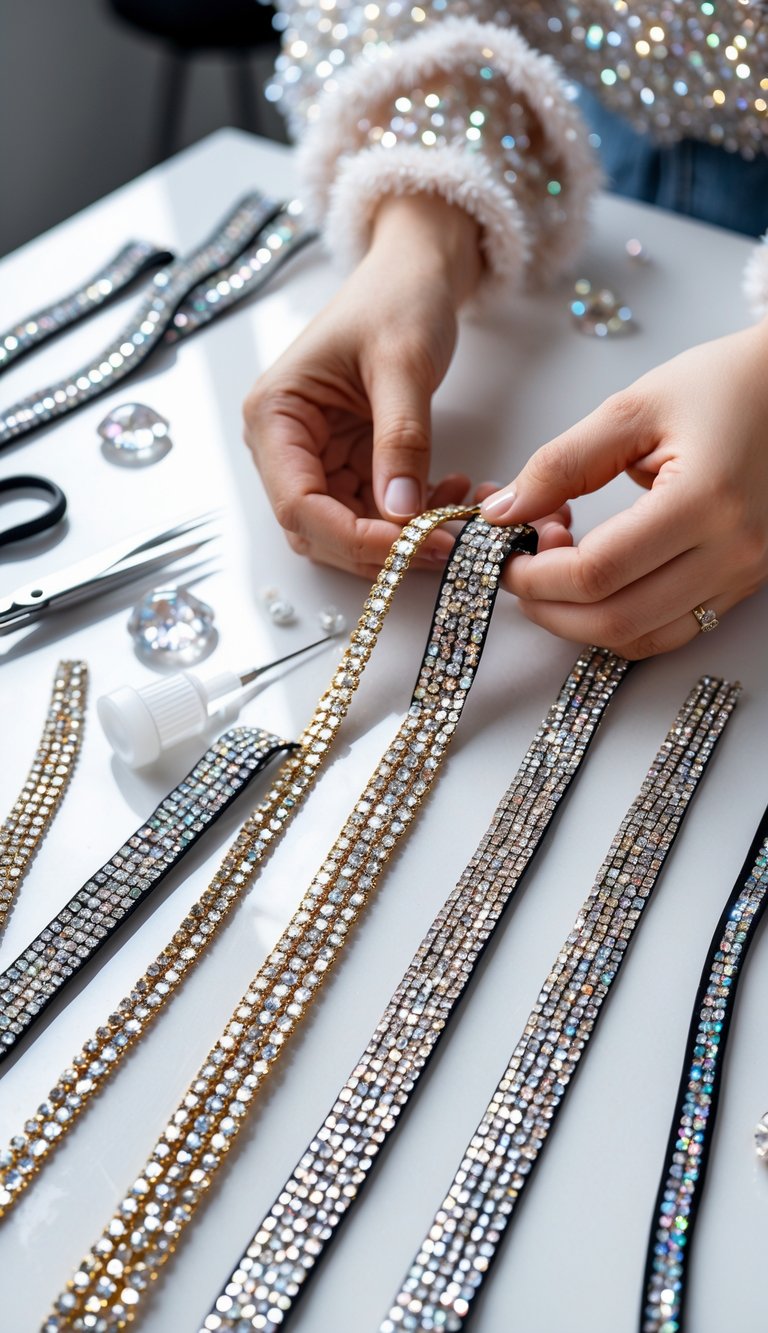 15 Easy DIY Rhinestone Craft Ideas - WithLoveLive