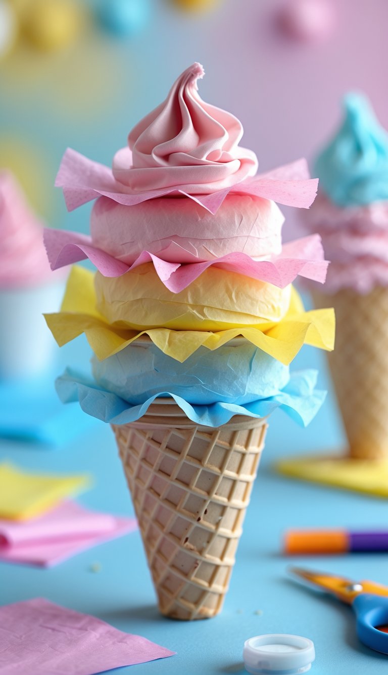 17 Fun and Easy Ice Cream Craft Ideas for Kids | Mummy Time