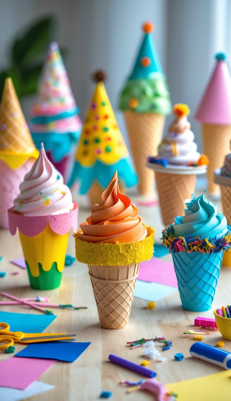 17 Fun and Easy Ice Cream Craft Ideas for Kids | Mummy Time