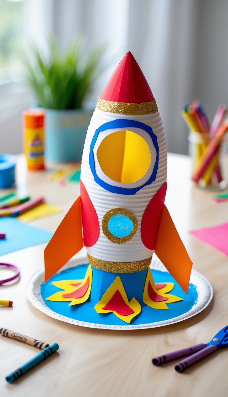 18 Easy and Fun Preschool Space Crafts to Spark Creativity | Mummy Time