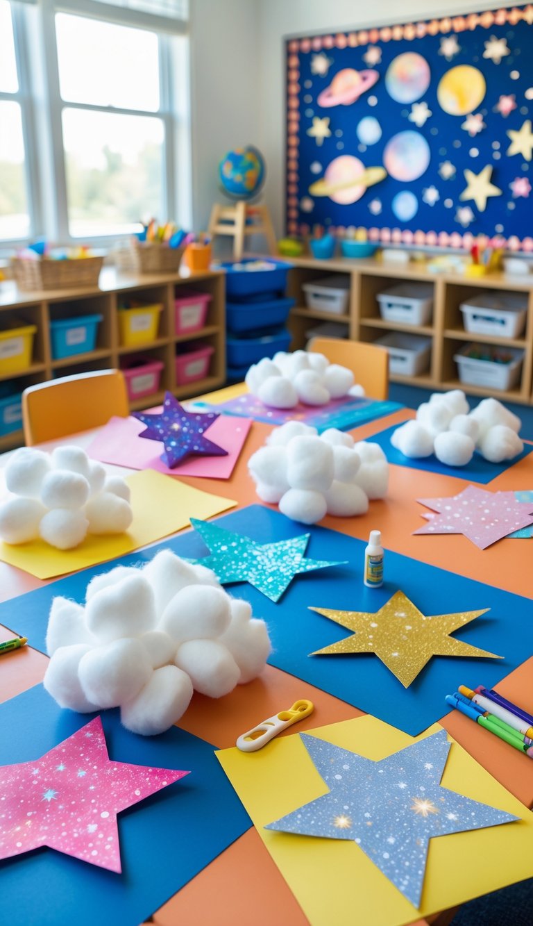 18 Easy and Fun Preschool Space Crafts to Spark Creativity | Mummy Time