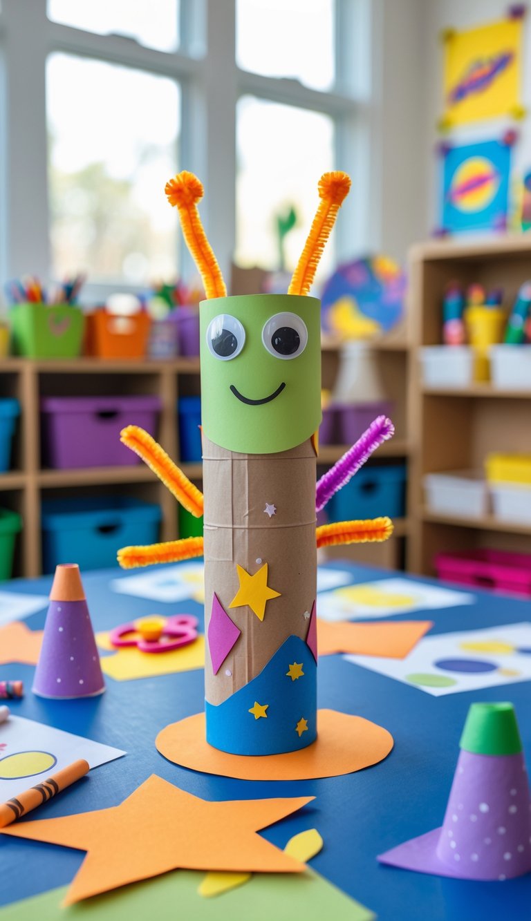 18 Easy and Fun Preschool Space Crafts to Spark Creativity | Mummy Time