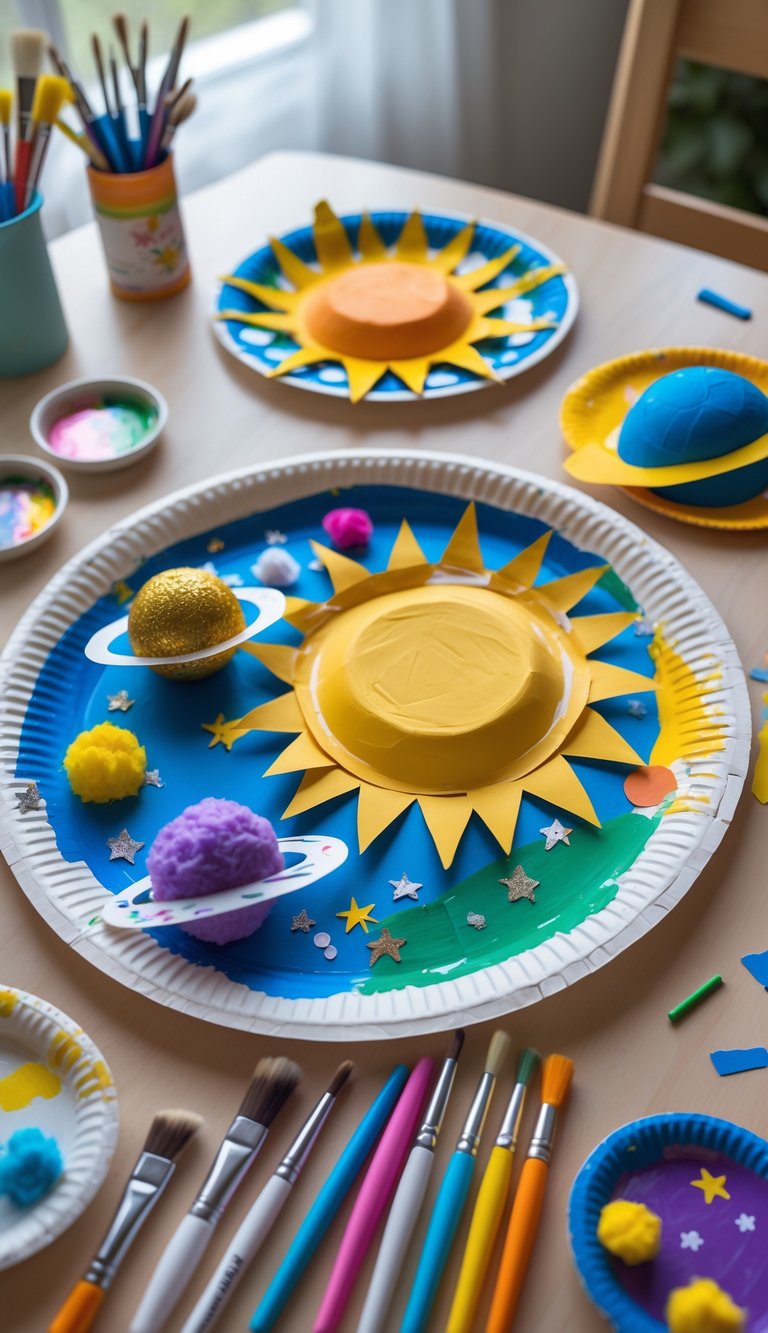18 Easy and Fun Preschool Space Crafts to Spark Creativity | Mummy Time