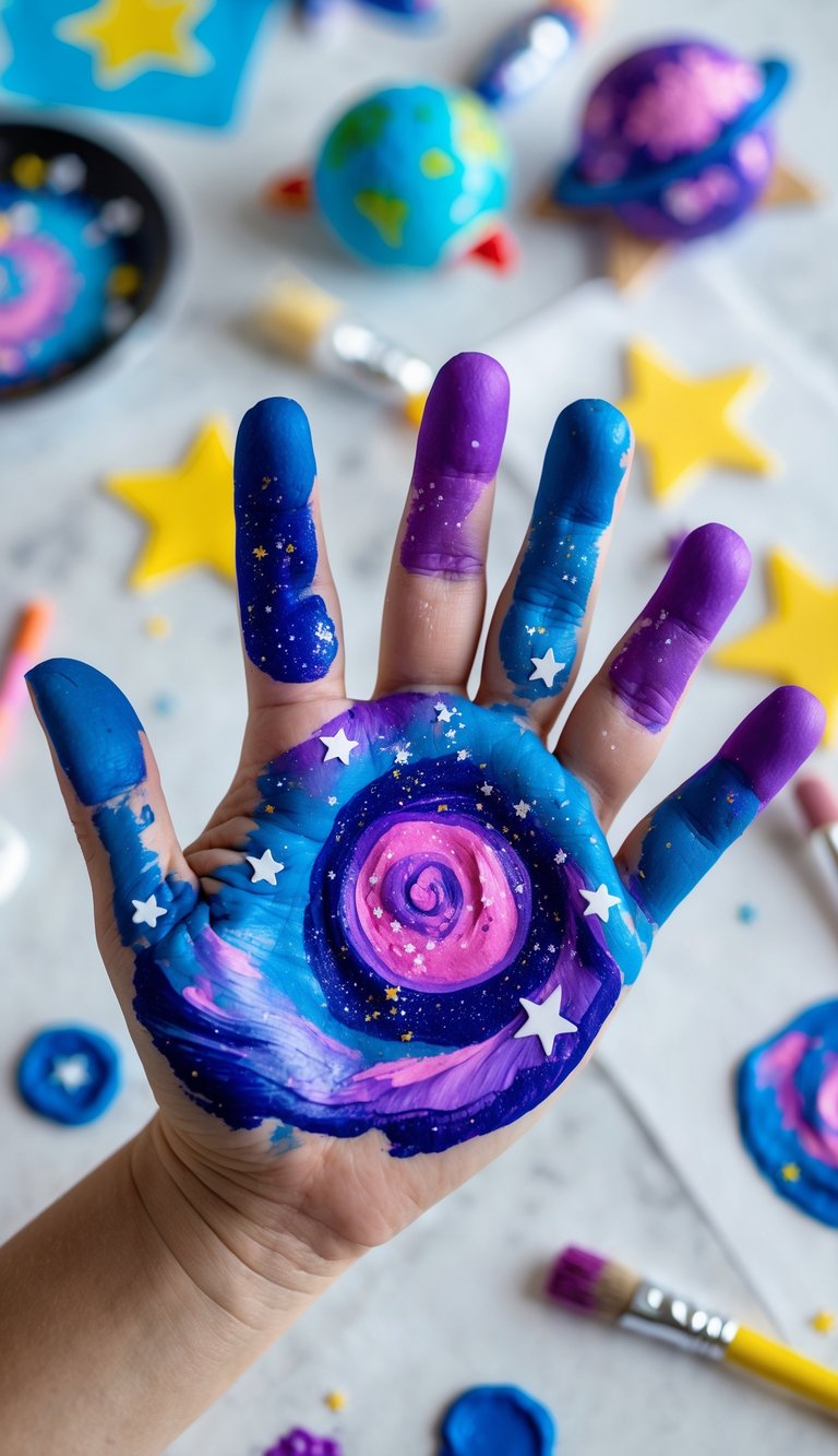 18 Easy and Fun Preschool Space Crafts to Spark Creativity | Mummy Time