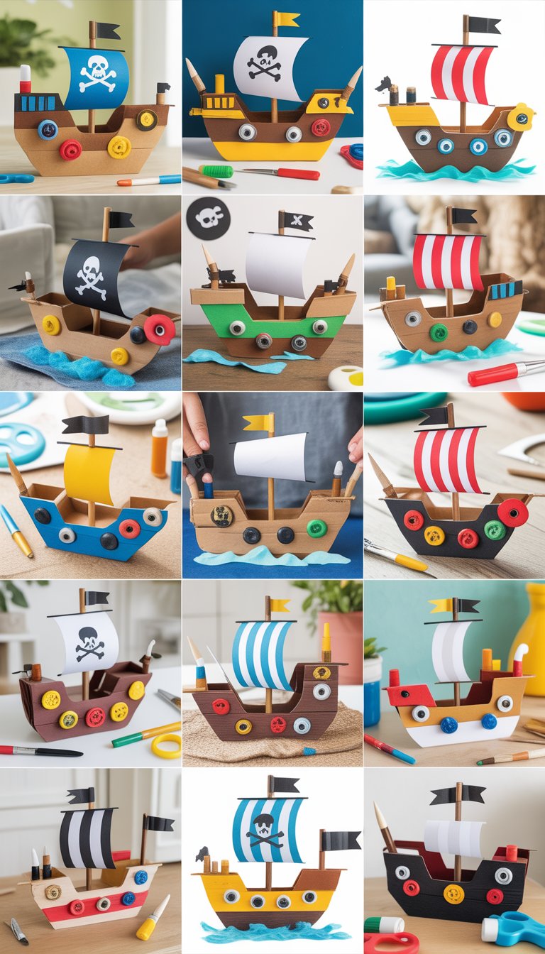 15 Best Pirate Craft Ideas for Kids Today - WithLoveLive