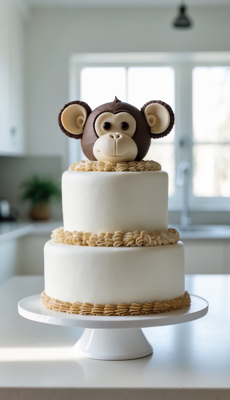 24 Monkey Cake Decorating Ideas: Fun & Creative Designs - The Melrose ...