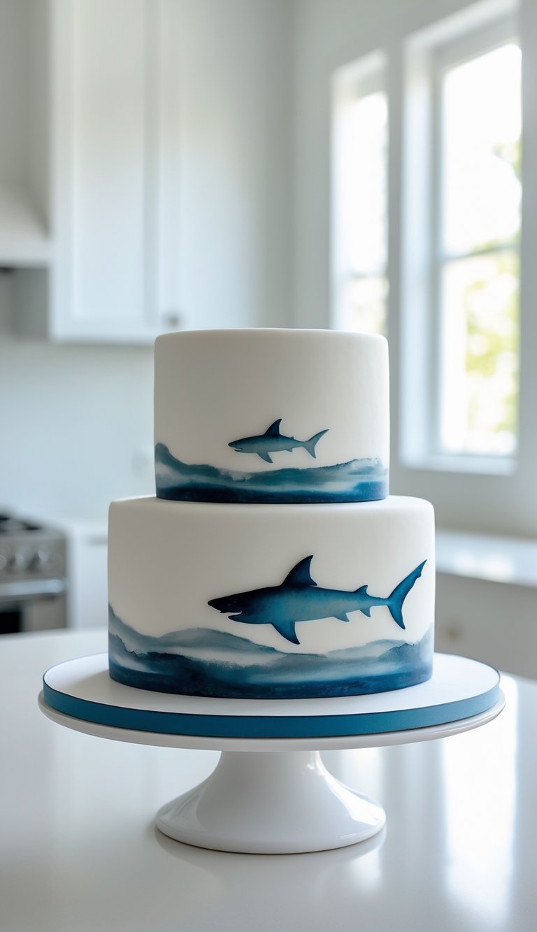 29 Shark Cake Decorating Ideas for Thrilling Ocean Designs - The ...