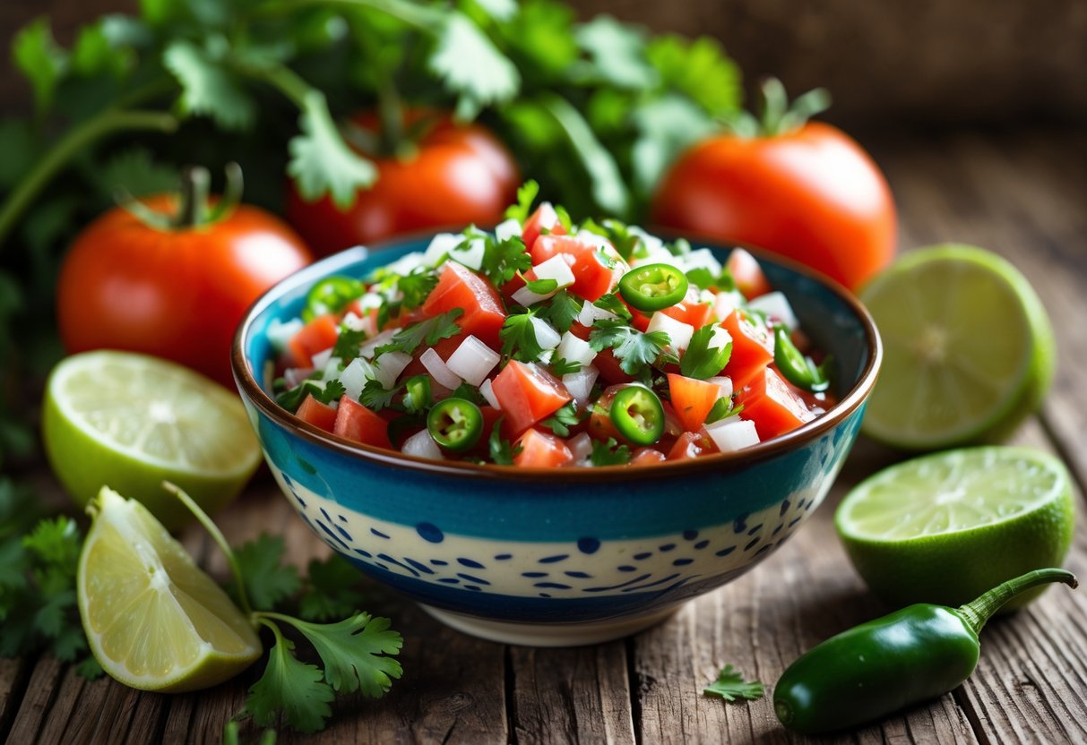 Pico de Gallo (Salsa Fresca) - Tastylicious