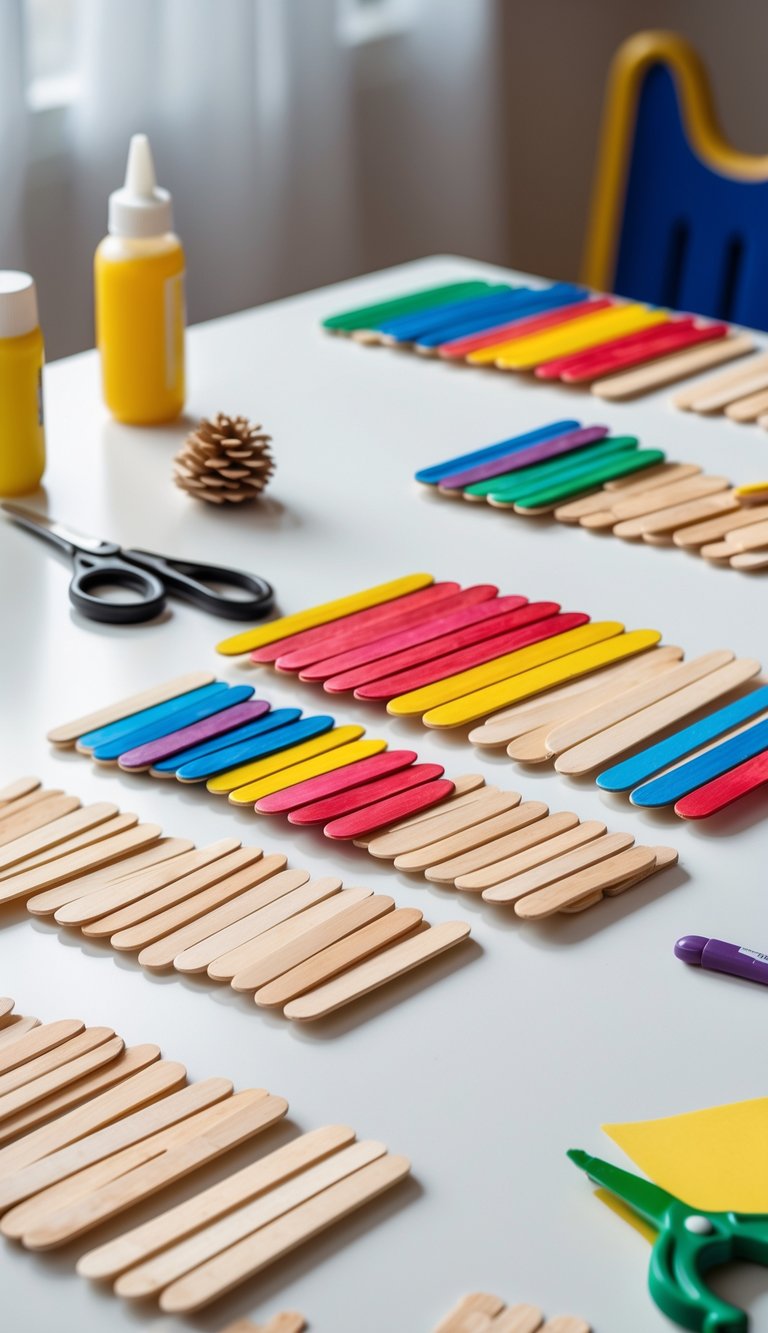 17 Fun Craft Ideas with Popsicle Sticks - WithLoveLive