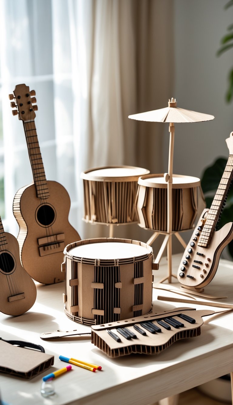 21 Cool Cardboard Crafts For Kids & Adults - WithLoveLive