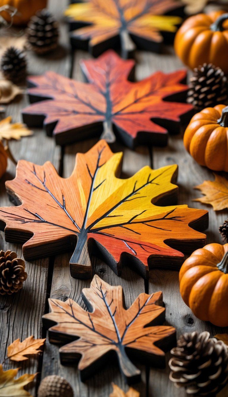 15 Easy Fall Wood Craft Ideas to Make This Year - WithLoveLive
