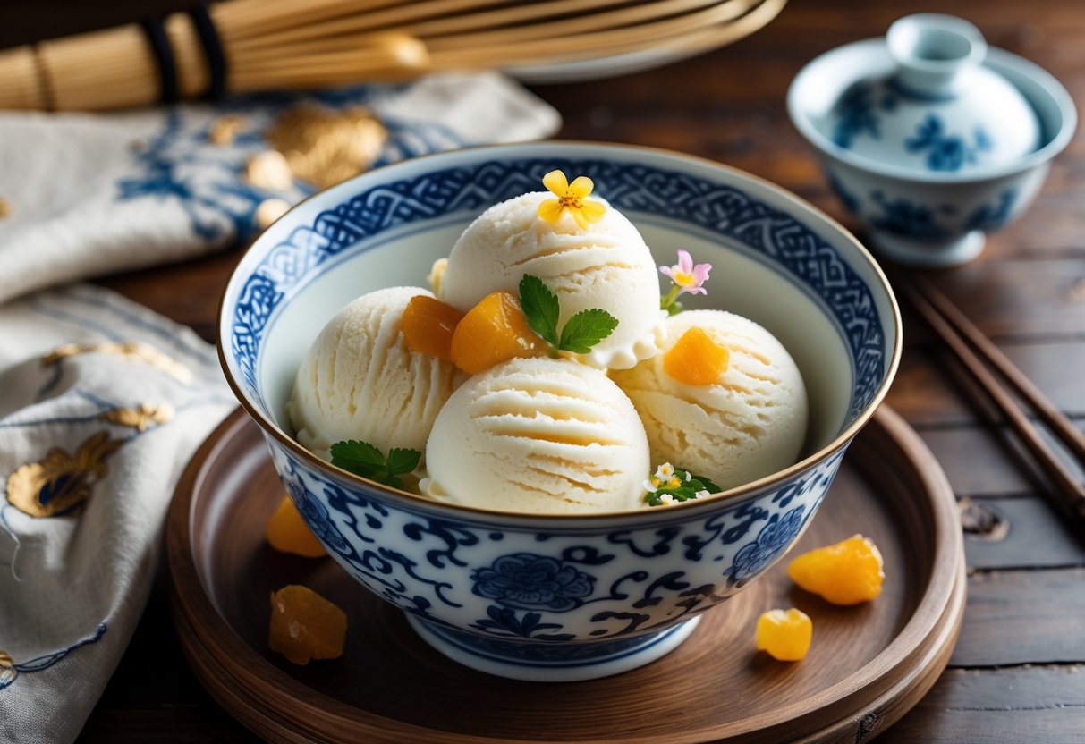 Ancient Chinese-Style Ice Cream - Tastylicious
