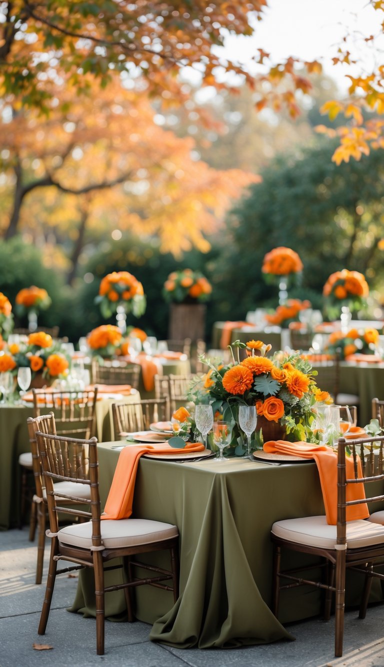 16 Exciting October Wedding Color Scheme Ideas - WithLoveLive