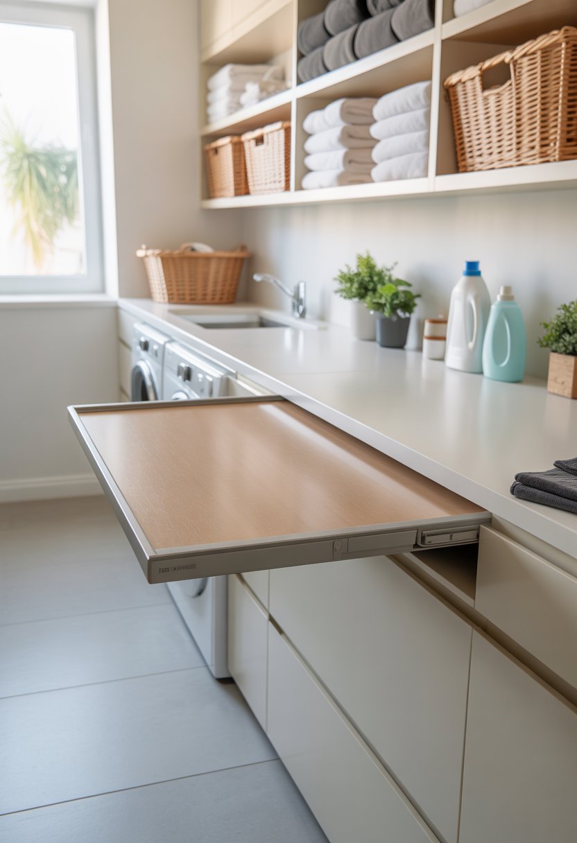 15 Laundry Room Folding Station Ideas | Mummy Time