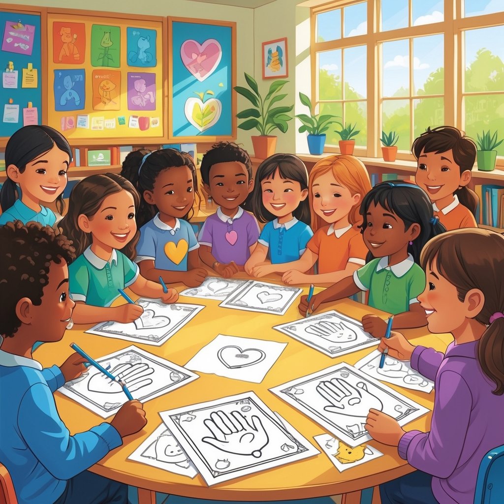 Anti Bullying Coloring Pages for Promoting Awareness and Kindness in ...