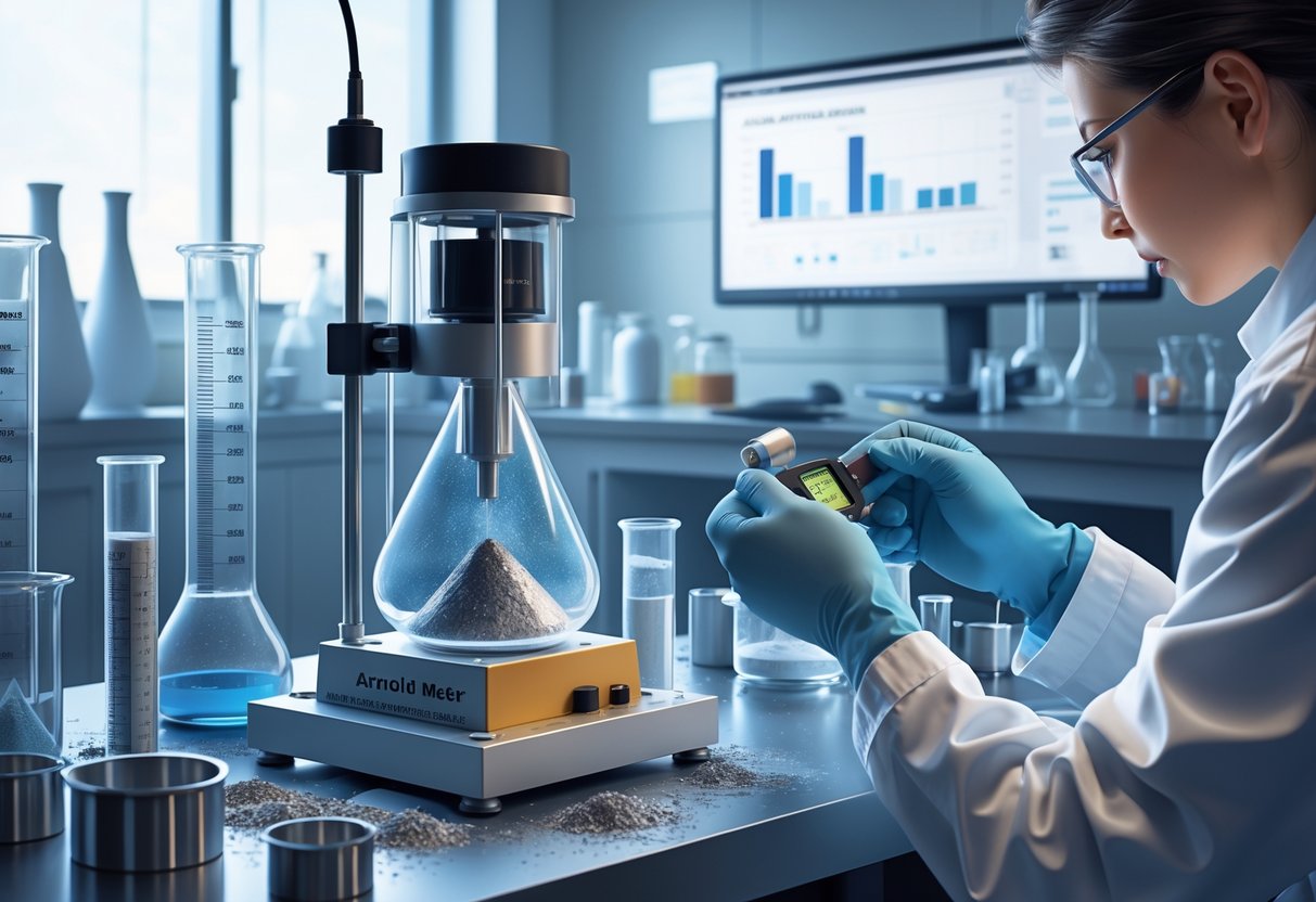 MPIF Std. 48 Apparent Density of Metal Powders Using Arnold Meter: Use ...