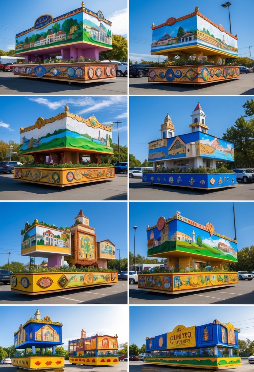 18 Beautiful Parade Float Design Ideas - WithLoveLive