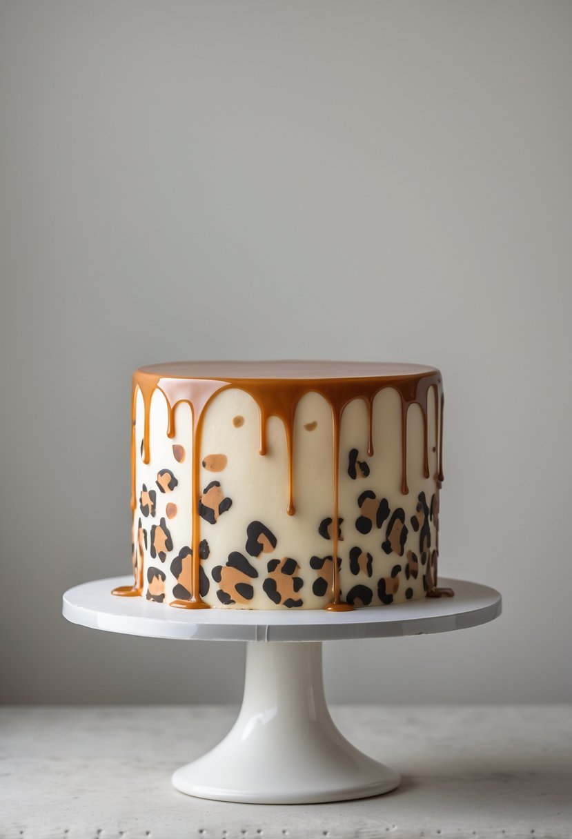15 Cheetah Print Birthday Cake Design Ideas - WithLoveLive