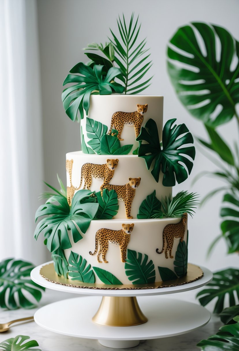 15 Cheetah Print Birthday Cake Design Ideas - WithLoveLive