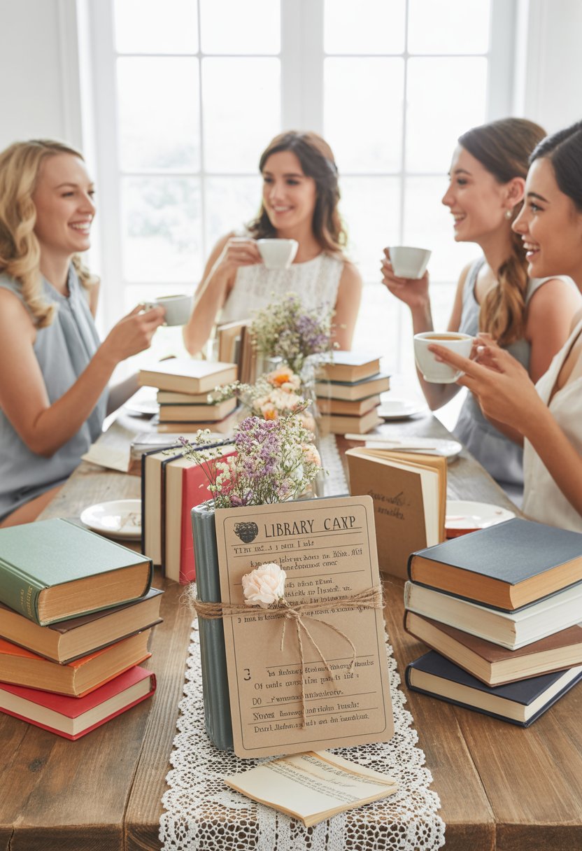 16 Cute Book Themed Bridal Shower Party Ideas - WithLoveLive