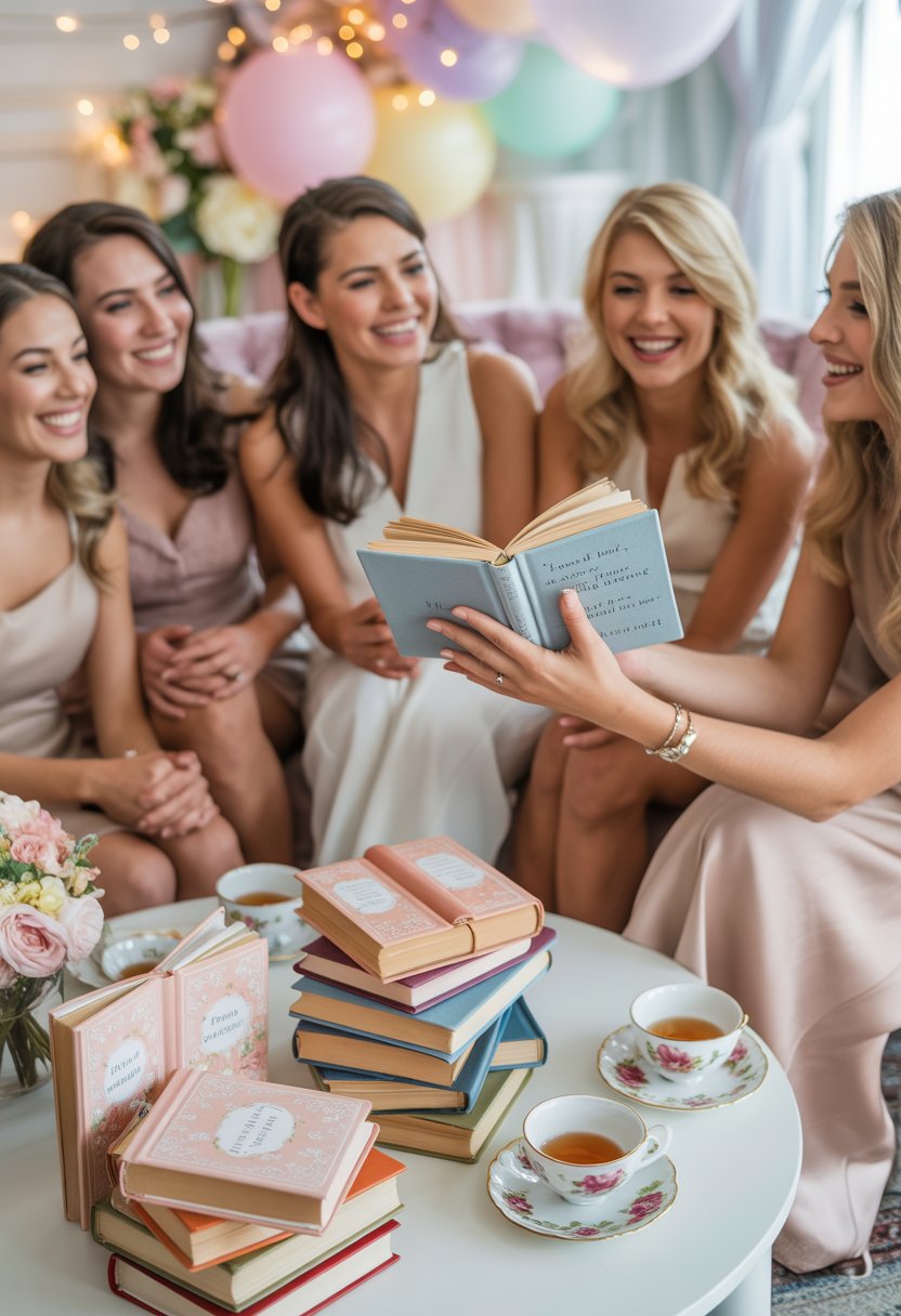 16 Cute Book Themed Bridal Shower Party Ideas - WithLoveLive