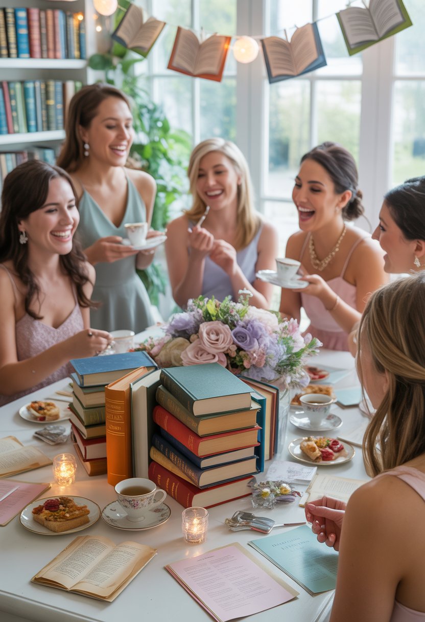 16 Cute Book Themed Bridal Shower Party Ideas - WithLoveLive