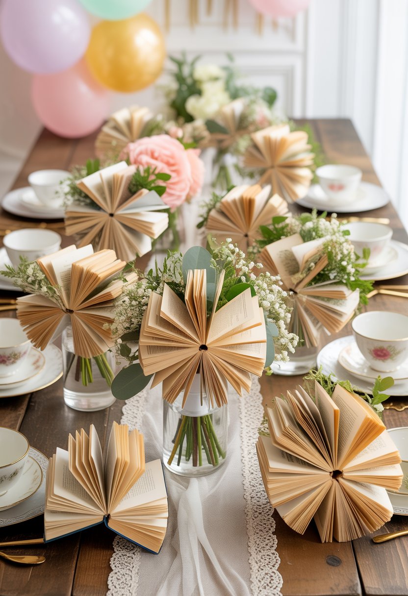 16 Cute Book Themed Bridal Shower Party Ideas - WithLoveLive