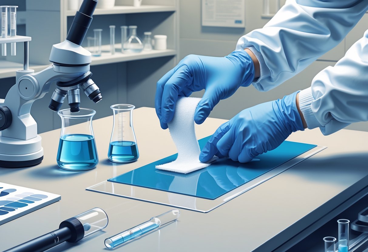 BS 3900 British Standard Film Tests: Resistance to Solvent Rubbing ...