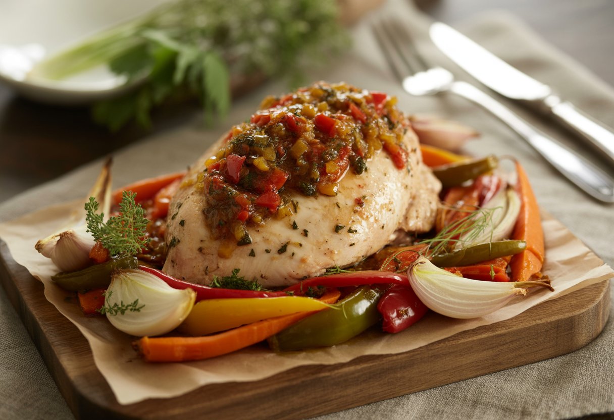 Harry and David Pepper and Onion Relish Chicken Recipe: Easy ...