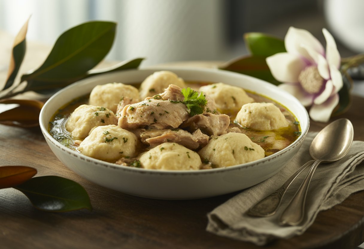 Magnolia Chicken and Dumplings Recipe: A Cozy Southern Classic - Drool ...