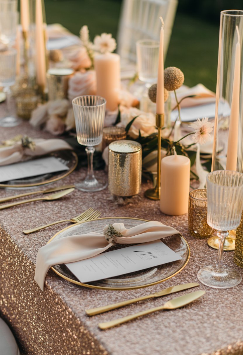 15 Stunning Champagne Wedding Decor Ideas - WithLoveLive