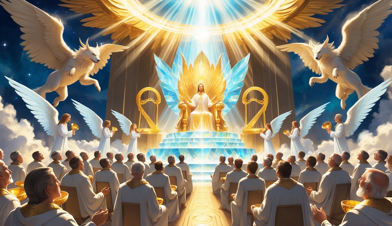 The Throne Room Vision: Worship In Heaven And The Glory Of Revelation 4 ...