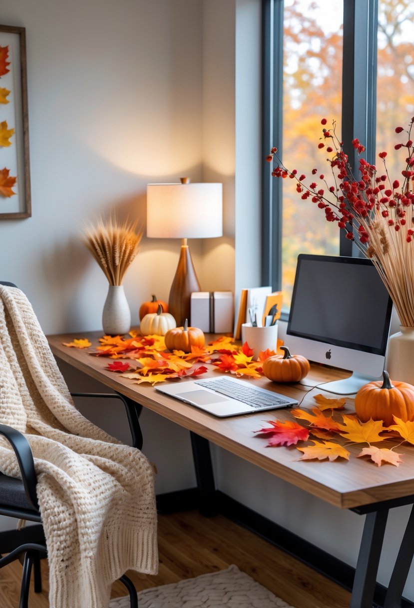 18 Fall Office Decor Ideas 2025 To Refresh Your Workspace