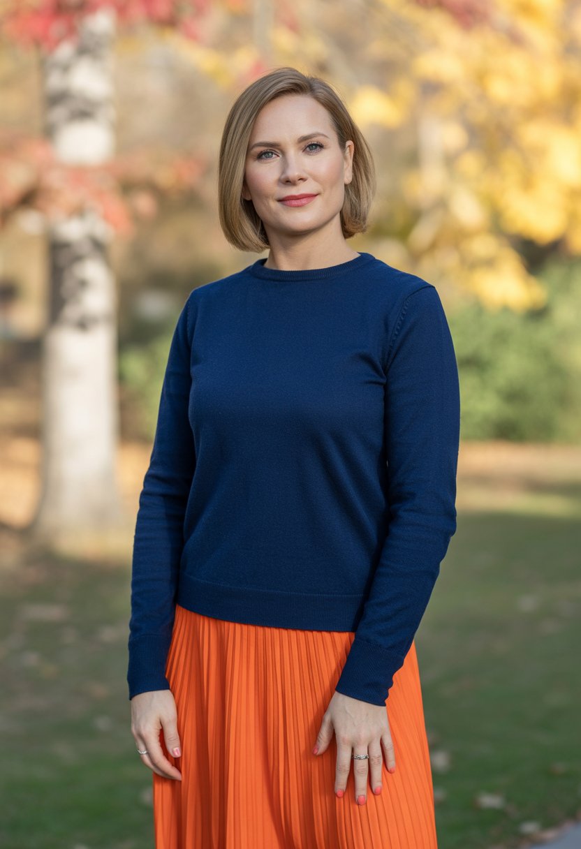 18 Cute Fall Skirt Outfit Ideas For Women - WithLoveLive