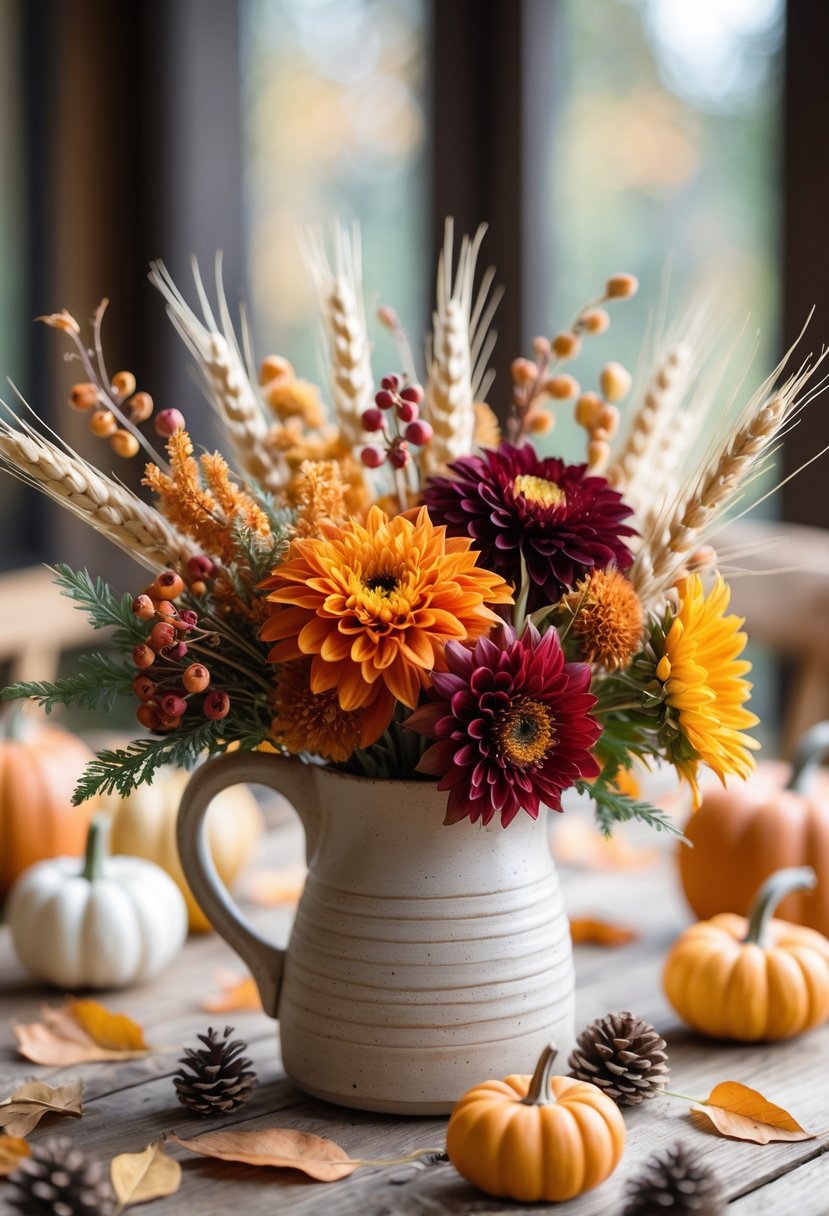 15 Easy Fall Centerpieces For Table Ideas - WithLoveLive