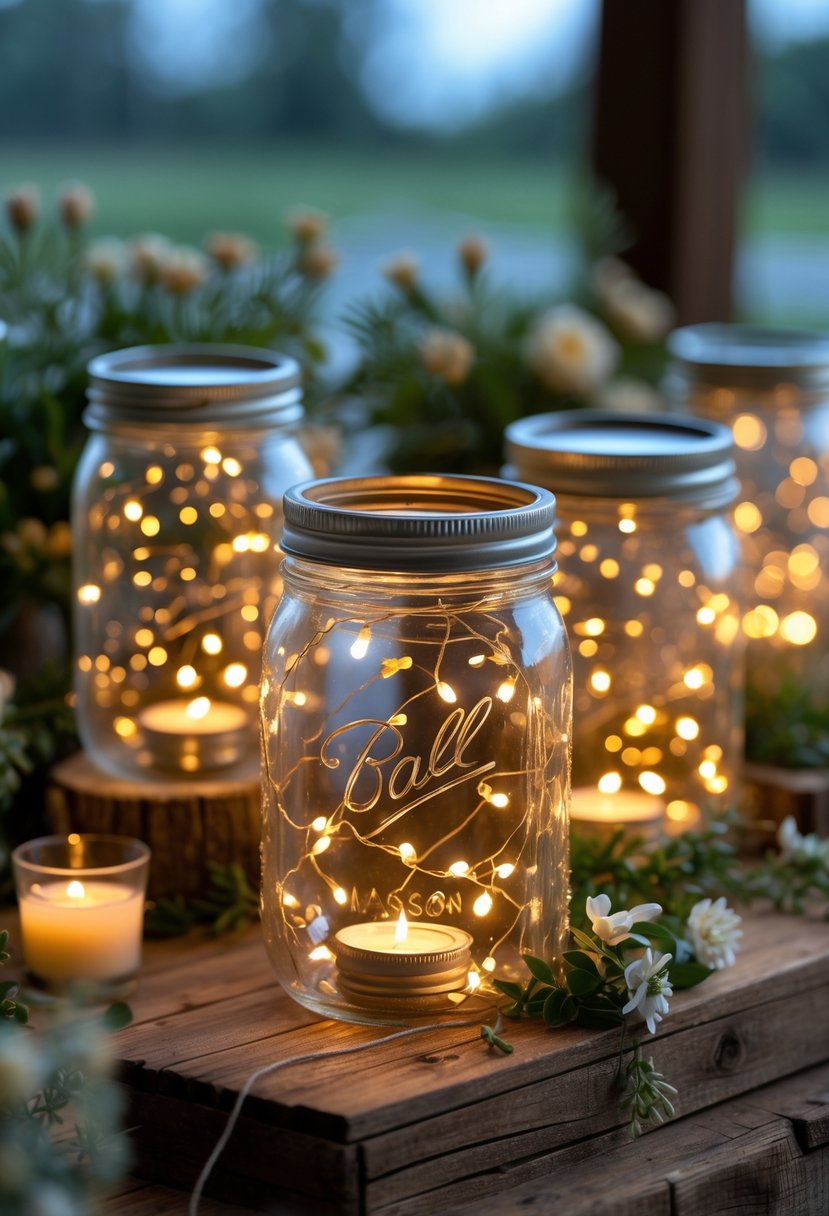 20 DIY Mason Jar Centerpiece Ideas for Stylish Table Decor - WithLoveLive
